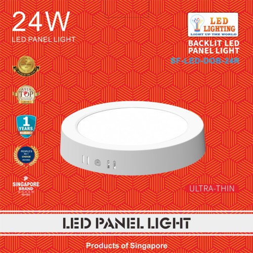 12W DOB SURFACE PANEL LIGHT